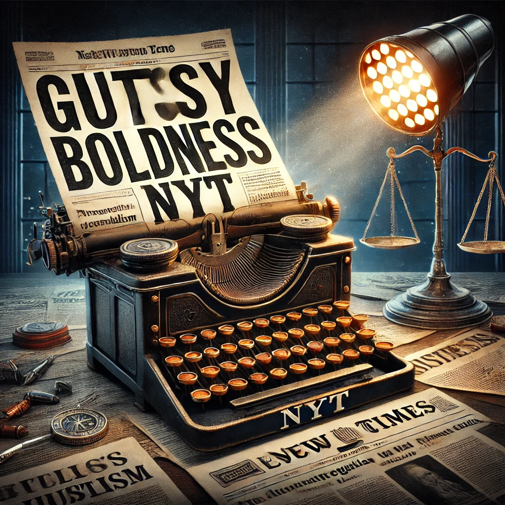 Gutsy Boldness Nyt: Exploring Fearless Journalism at The New York Times
